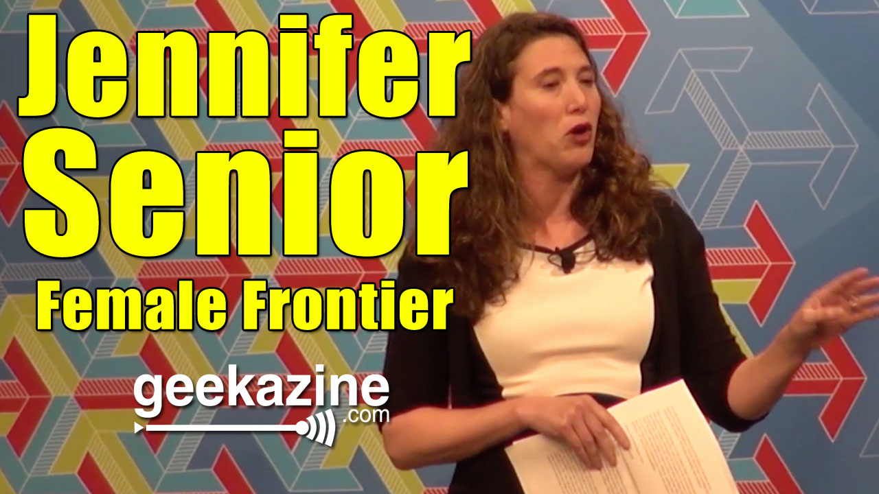 Female Frontier pt 3: Jennifer Senior of New York Times - Further with ...