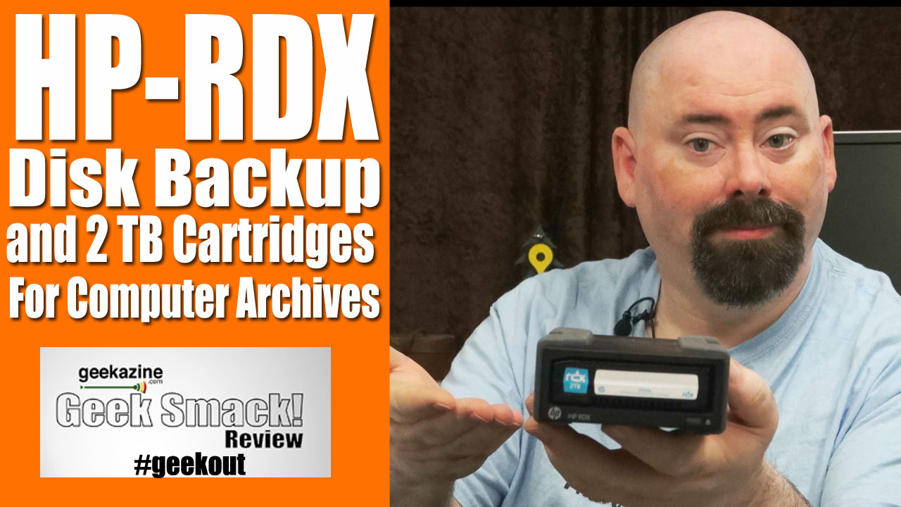 HP RDX Removable Disk Backup Storage for Archiving Data : Geekazine