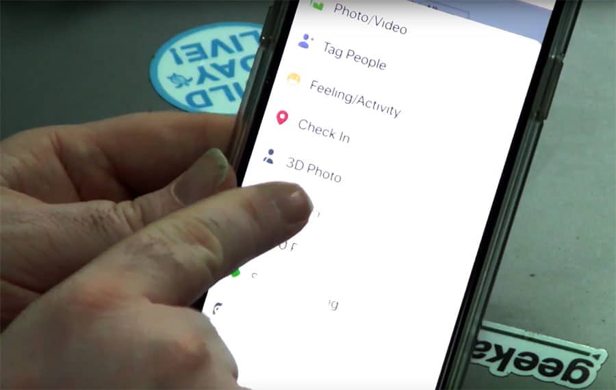 How to Make Facebook 3D Photos : Geekazine