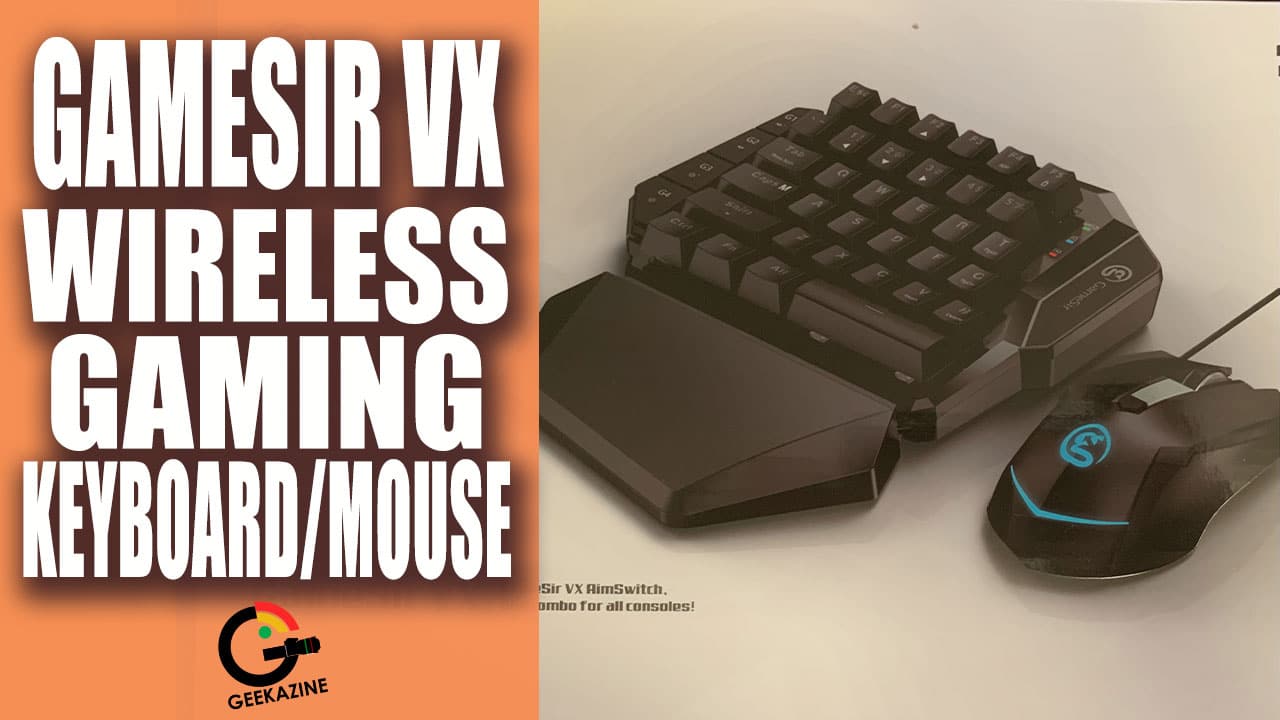 GameSir VX Gaming Keyboard/Mouse for XBox One, PS4, Switch : Geekazine