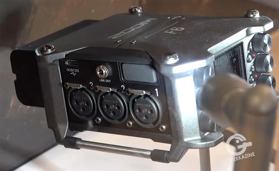 Zoom F6 Audio Recorder is Small, but Powerful with All Day Battery ...