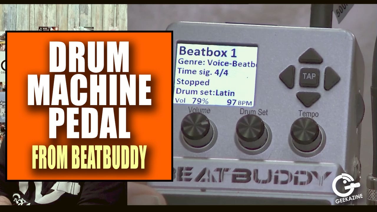 BeatBuddy is a Drum Machine in a Guitar Pedal : Geekazine