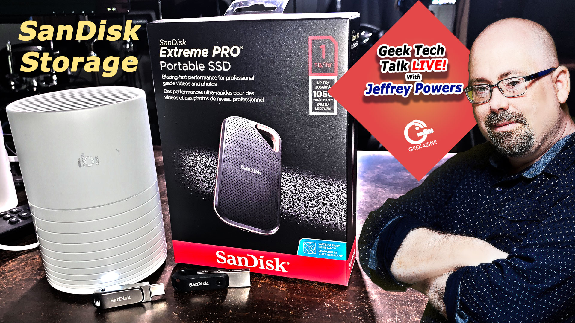 SanDisk iXpand for iOS, Ibi, Extreme Pro Portable Storage Solutions ...