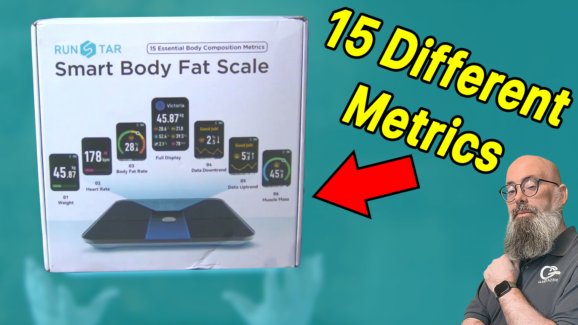 RunStar Smart Body Fat Scale Review: Smarter Health Tracking at Home ...