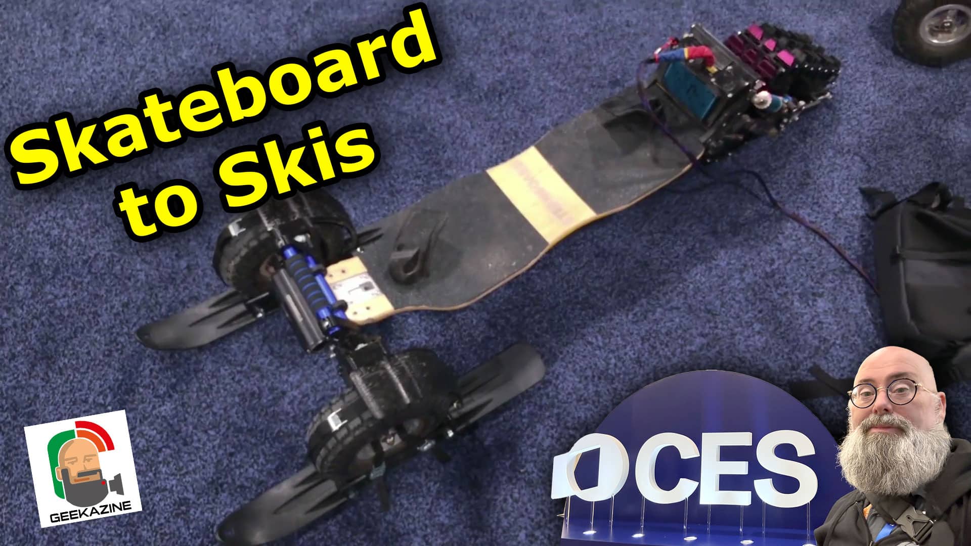 SQ Motors Sternboard turns Skateboard into a SkiBoard : Geekazine